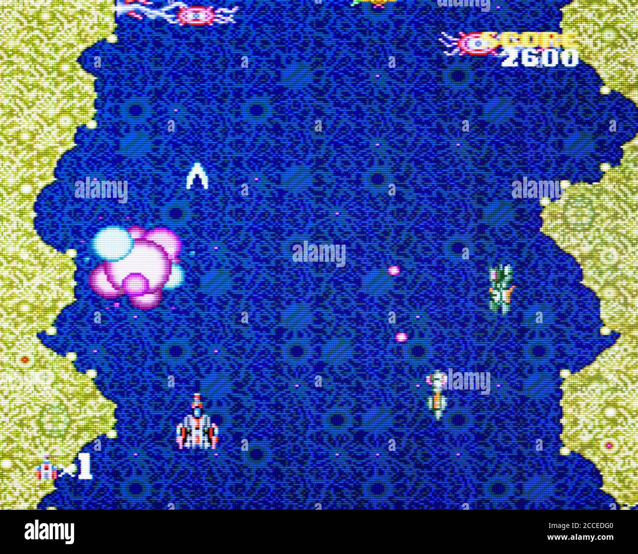 Formation Armed F - PC Engine Videogame - Editorial use only Stock ...