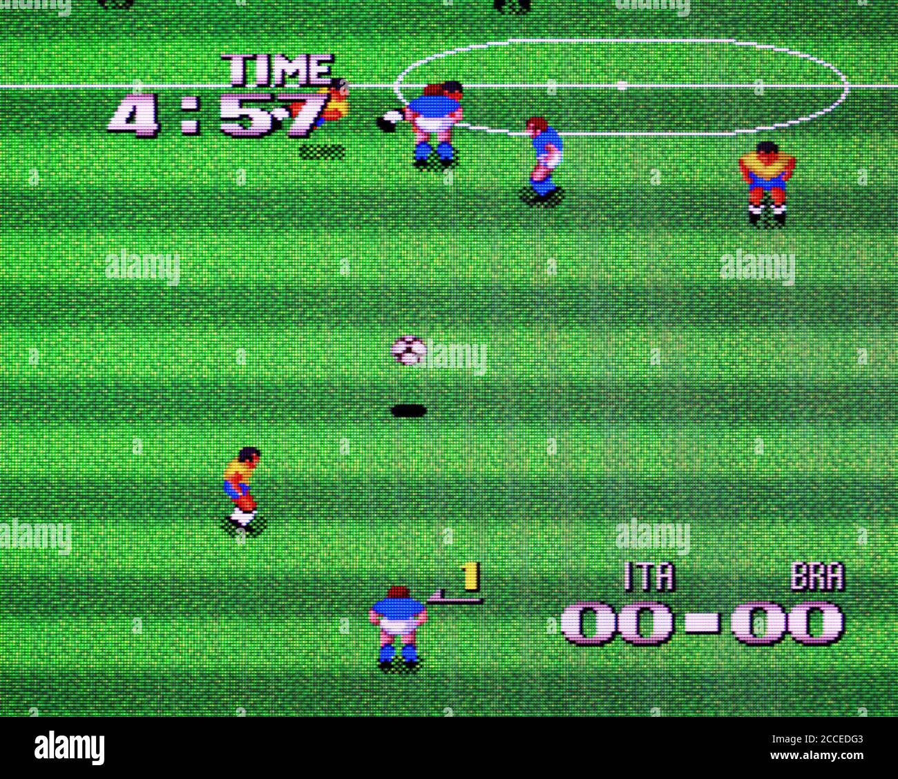 Formation Soccer - Human Cup '90 - PC Engine Videogame - Editorial use ...