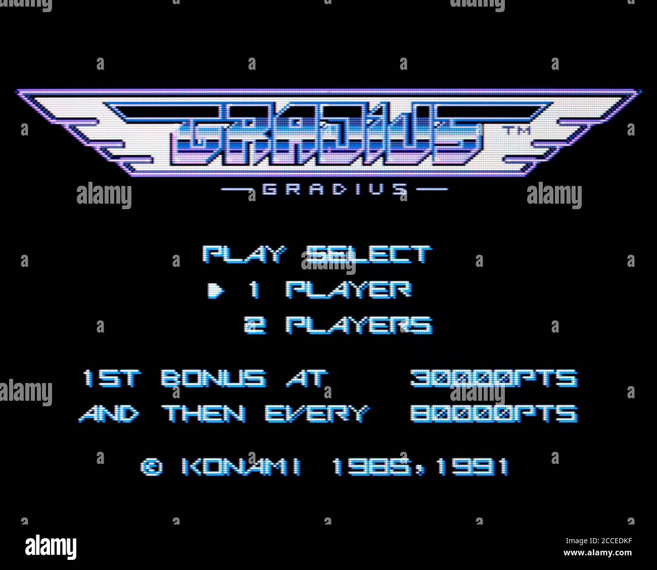 Gradius - PC Engine Videogame - Editorial use only Stock Photo - Alamy