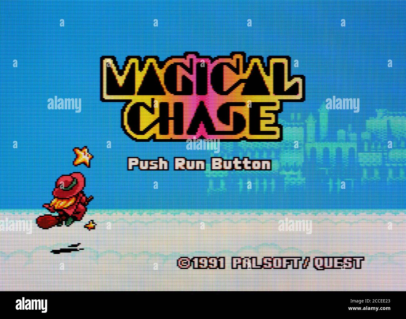 Magical Chase - PC Engine Videogame - Editorial use only Stock Photo ...