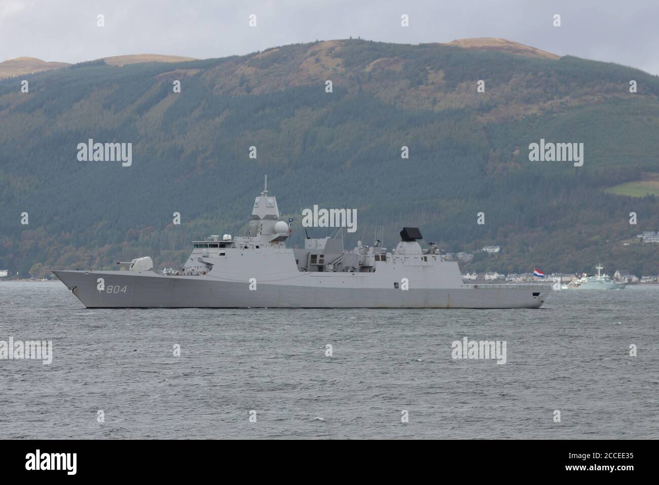 HNLMS De Ruyter (F804), a De Zeven Provincien-class frigate operated by ...