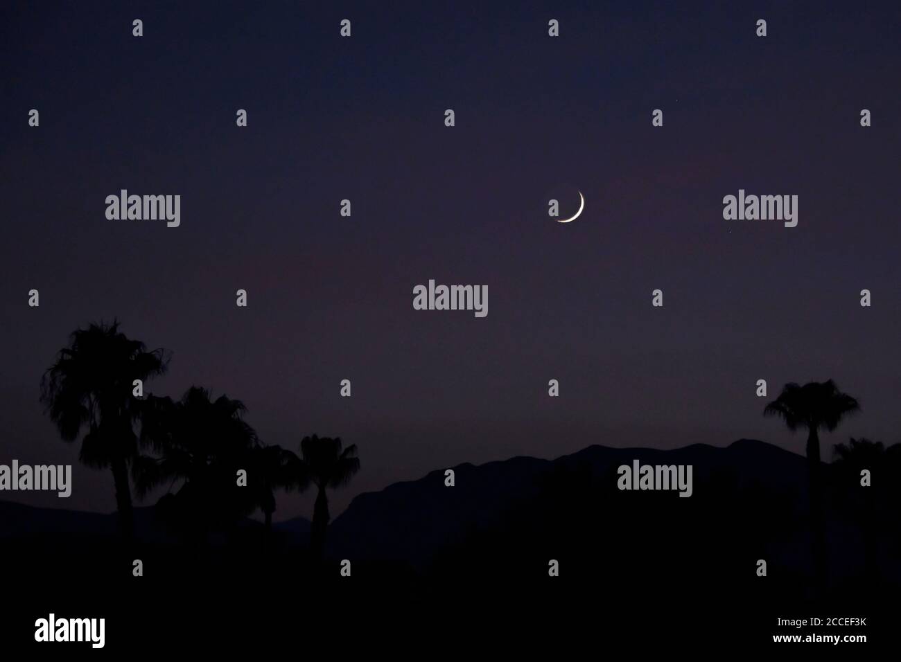 First phase after new moon hi-res stock photography and images - Alamy