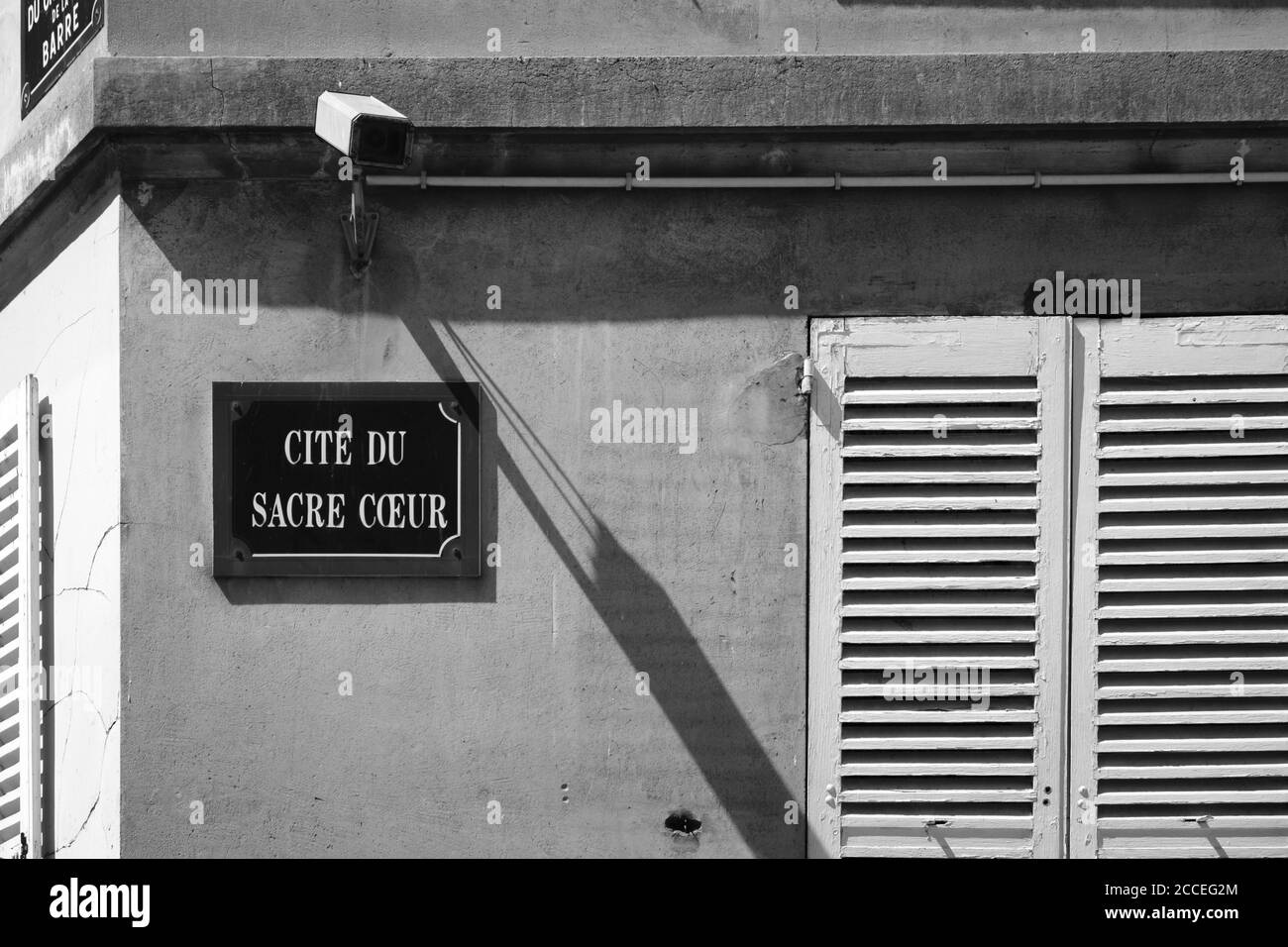 Paris Montmartre Black and White Stock Photos & Images - Alamy