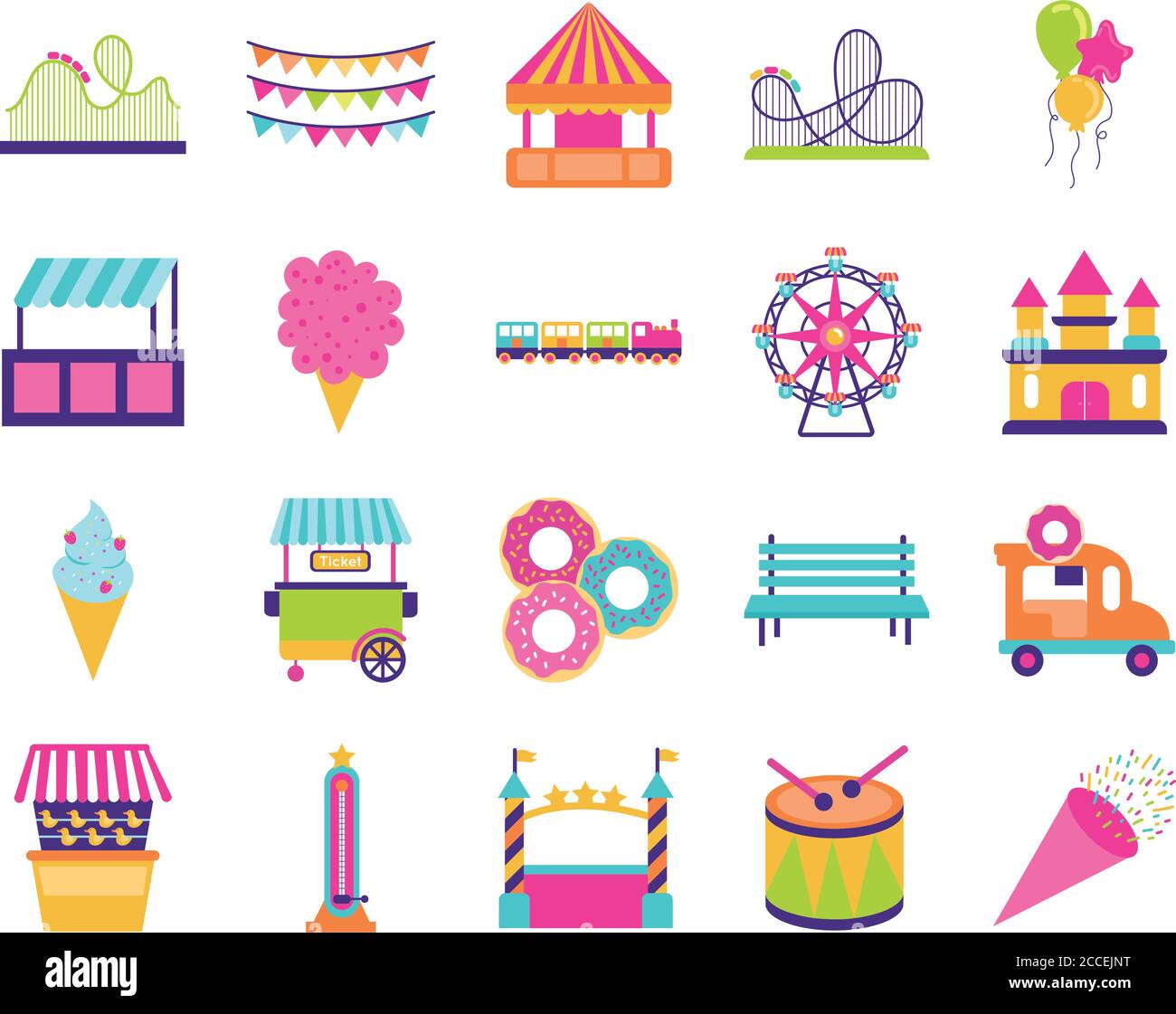 Food craft fair Cut Out Stock Images & Pictures - Alamy