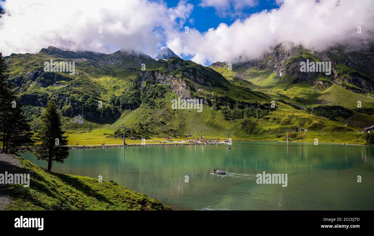 Amazing nature of Switzerland in the Swiss Alps Stock Photo - Alamy