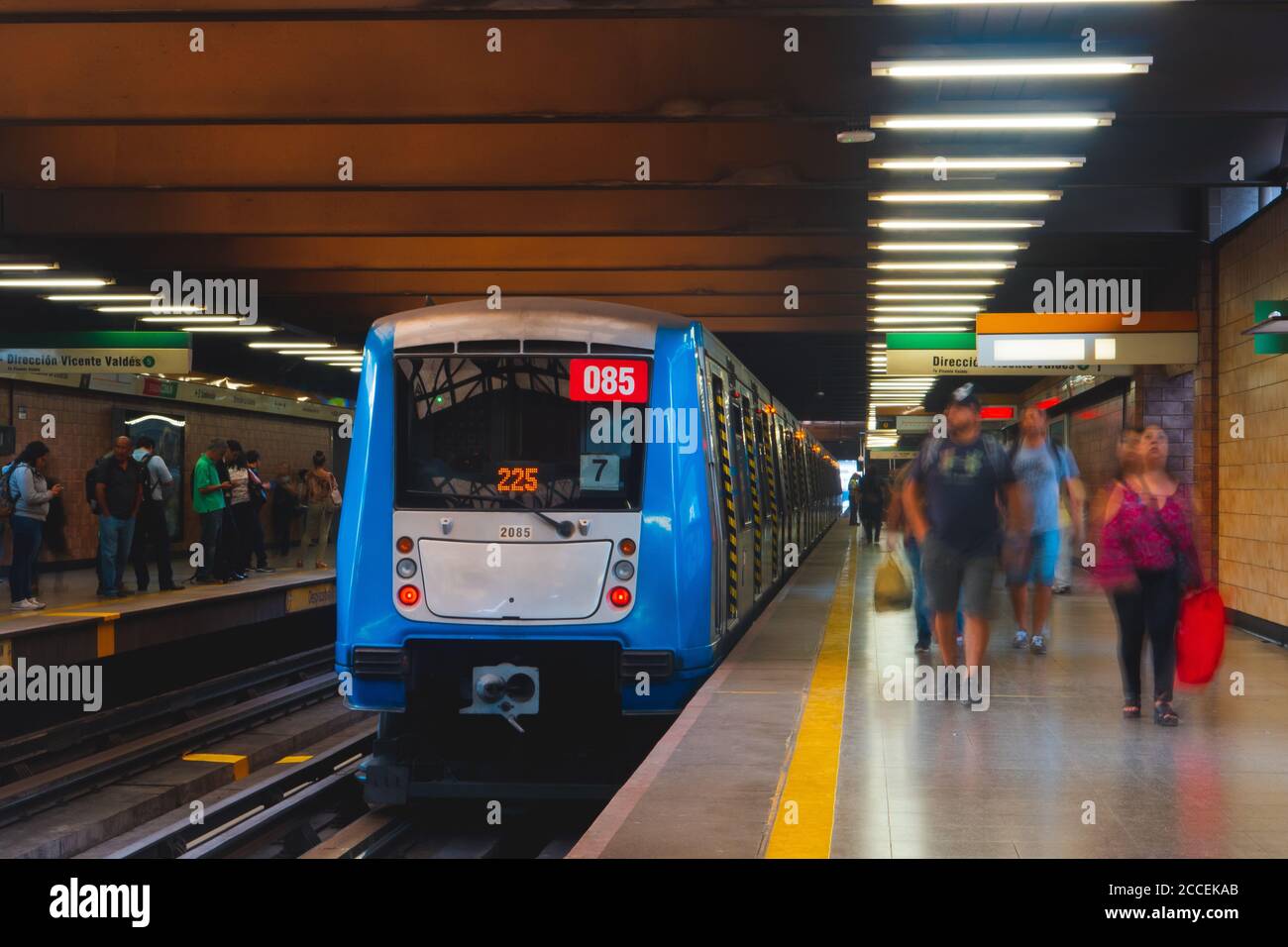 Metro de santiago santa ana hi-res stock photography and images - Alamy