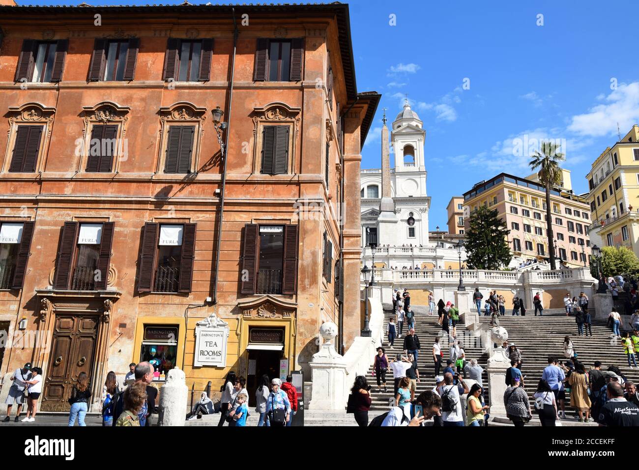 Spanish Steps in Rome, Italy Stock Photo - Alamy