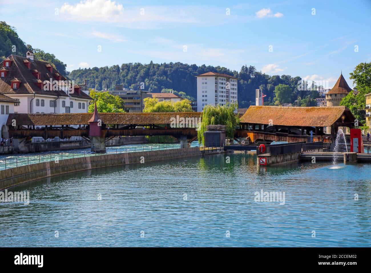 The lakefront of Lake Lucerne in Switzerland Stock Photo - Alamy