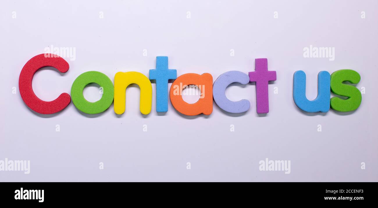 Contact us icon illustration hi-res stock photography and images - Alamy
