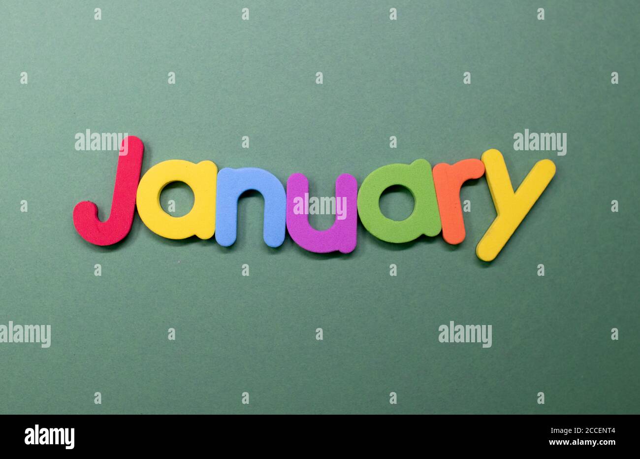 January word hi-res stock photography and images - Alamy
