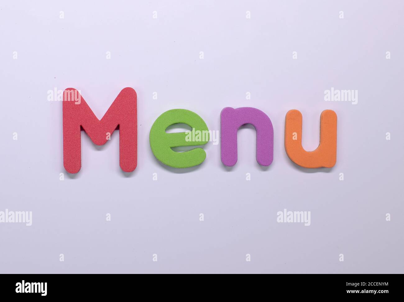 Menu chalk written black board hi-res stock photography and images - Alamy