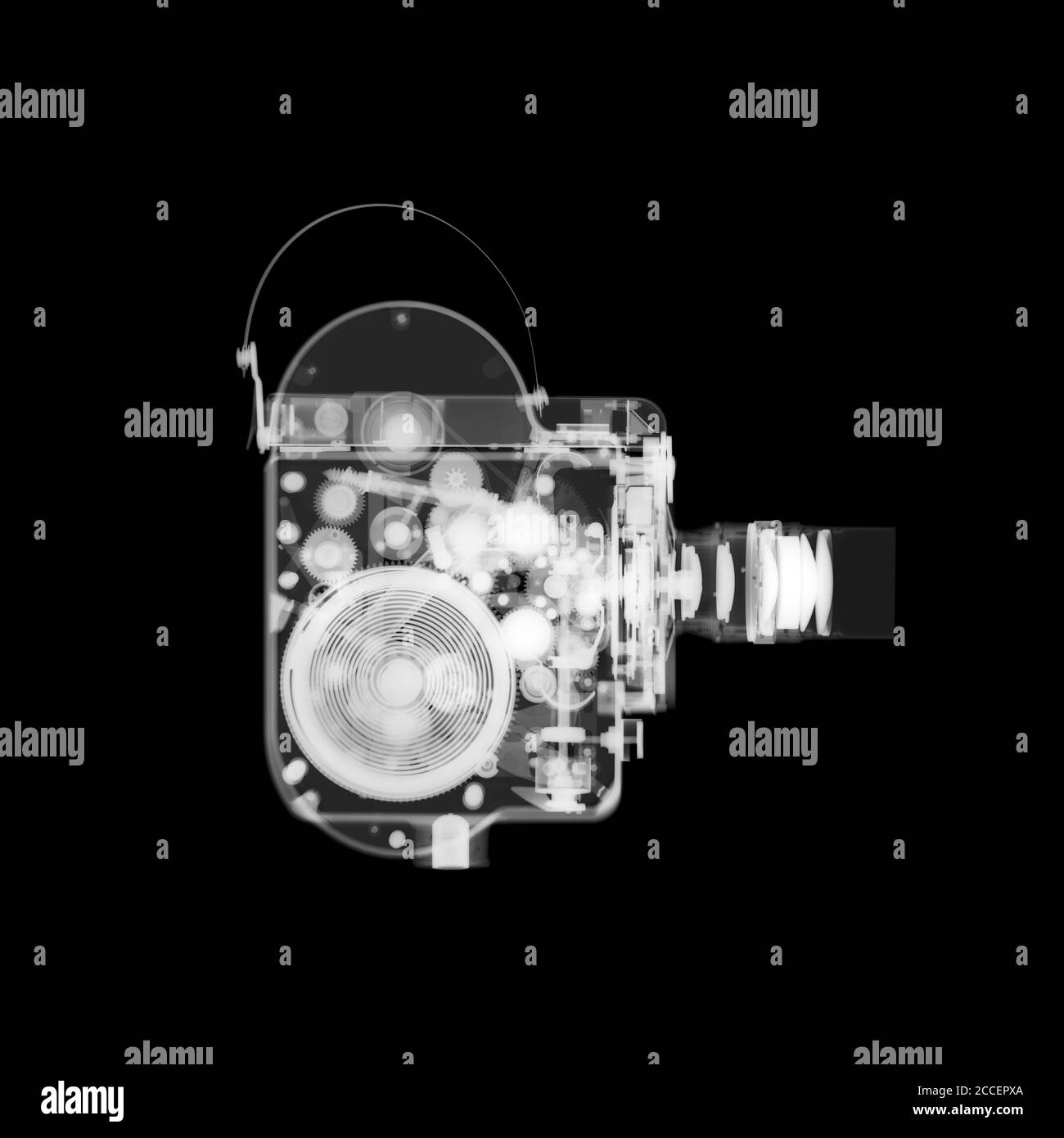 Bolex camera, X-ray Stock Photo - Alamy