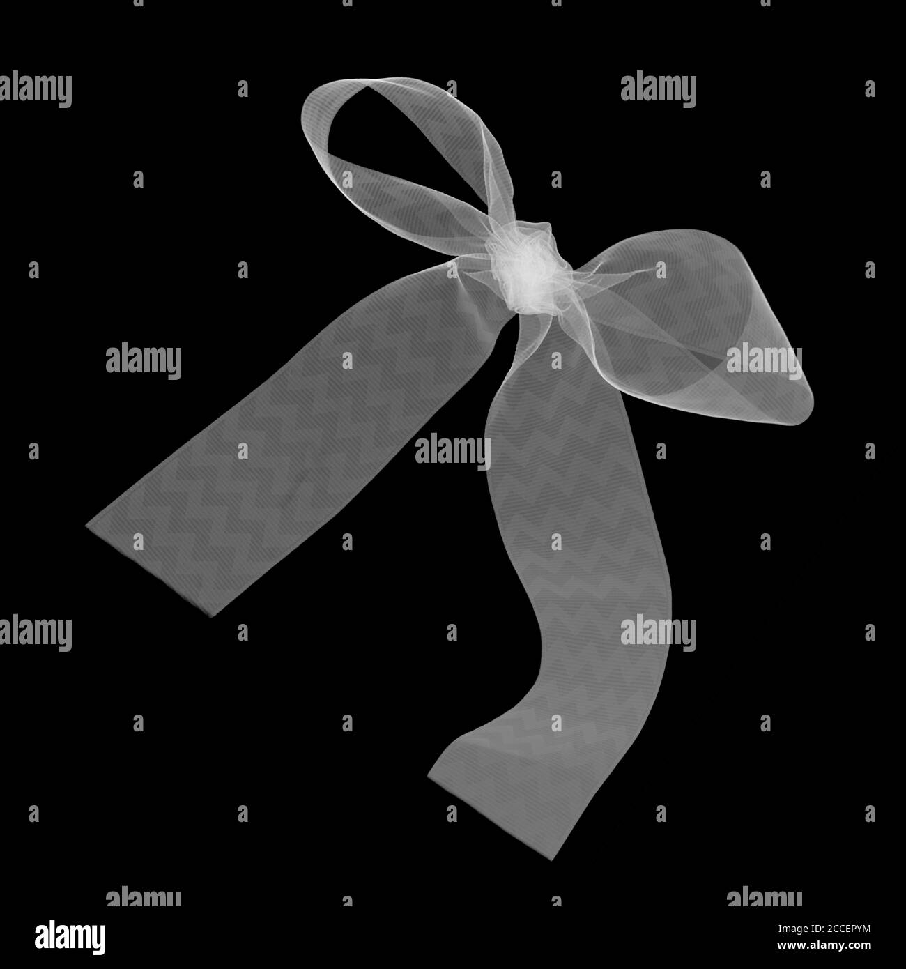 Ribbon bow, X-ray Stock Photo - Alamy