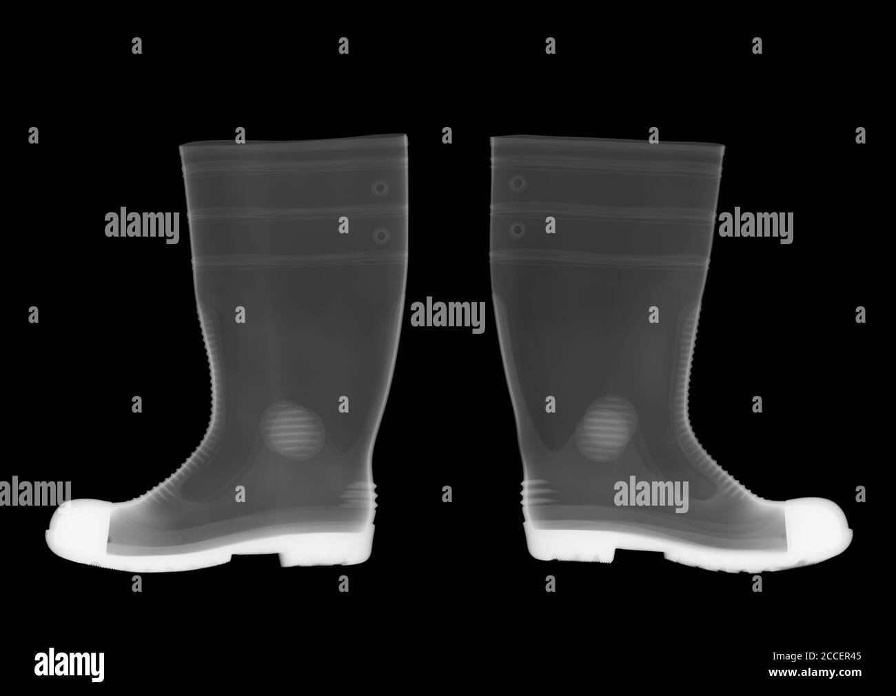 Wellington boots, X-ray Stock Photo - Alamy