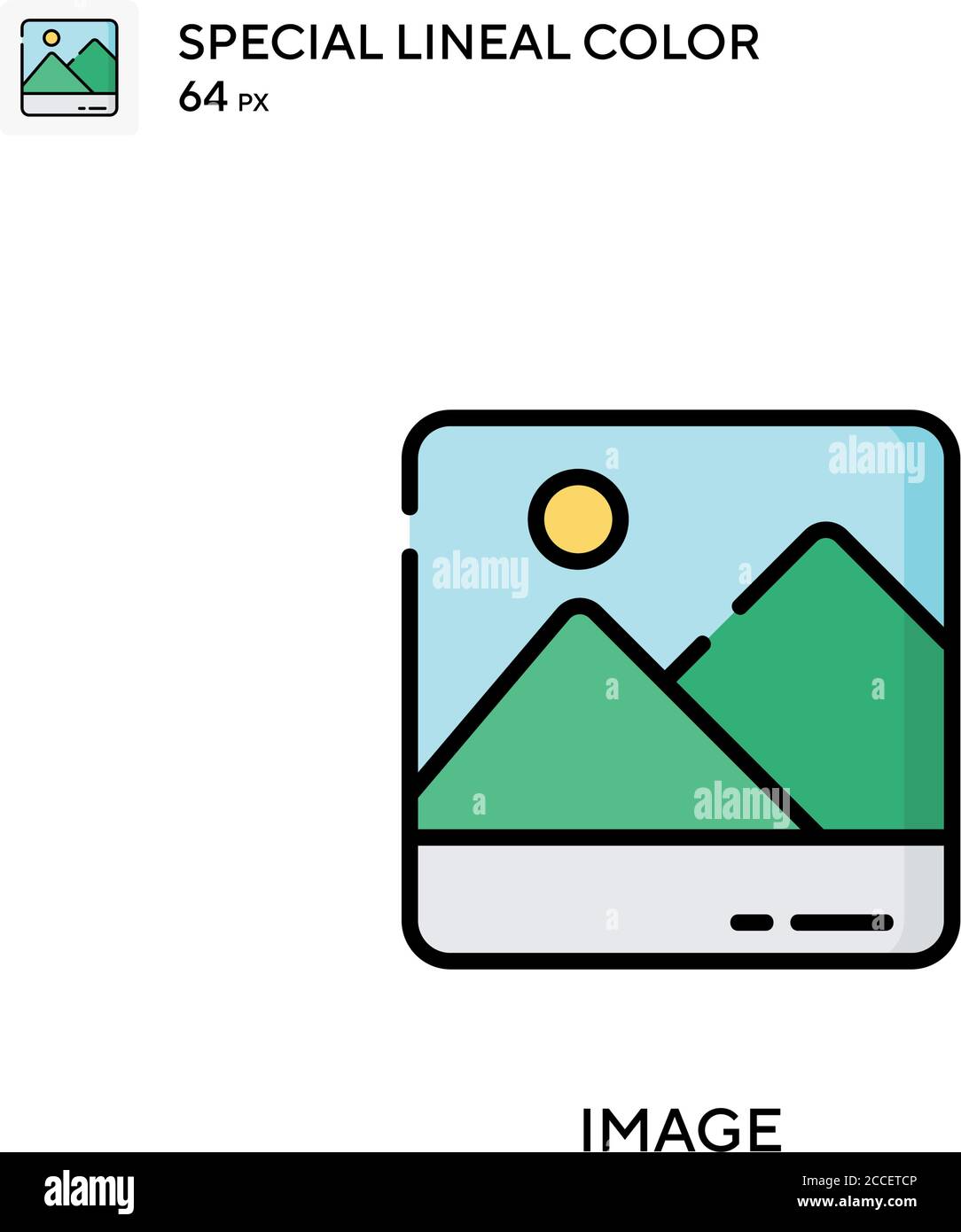 Image Special lineal color icon. Illustration symbol design template ...