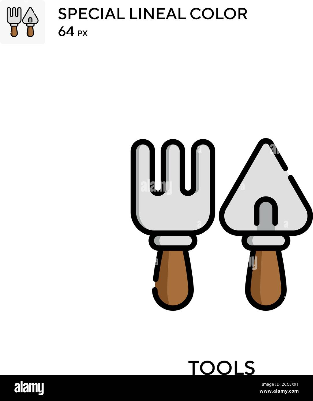Tools Special lineal color icon. Illustration symbol design template ...