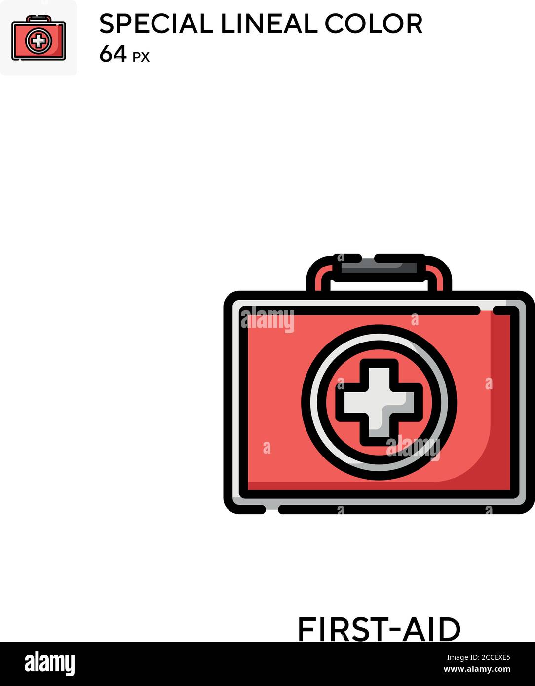 First-aid Special lineal color icon. Illustration symbol design ...