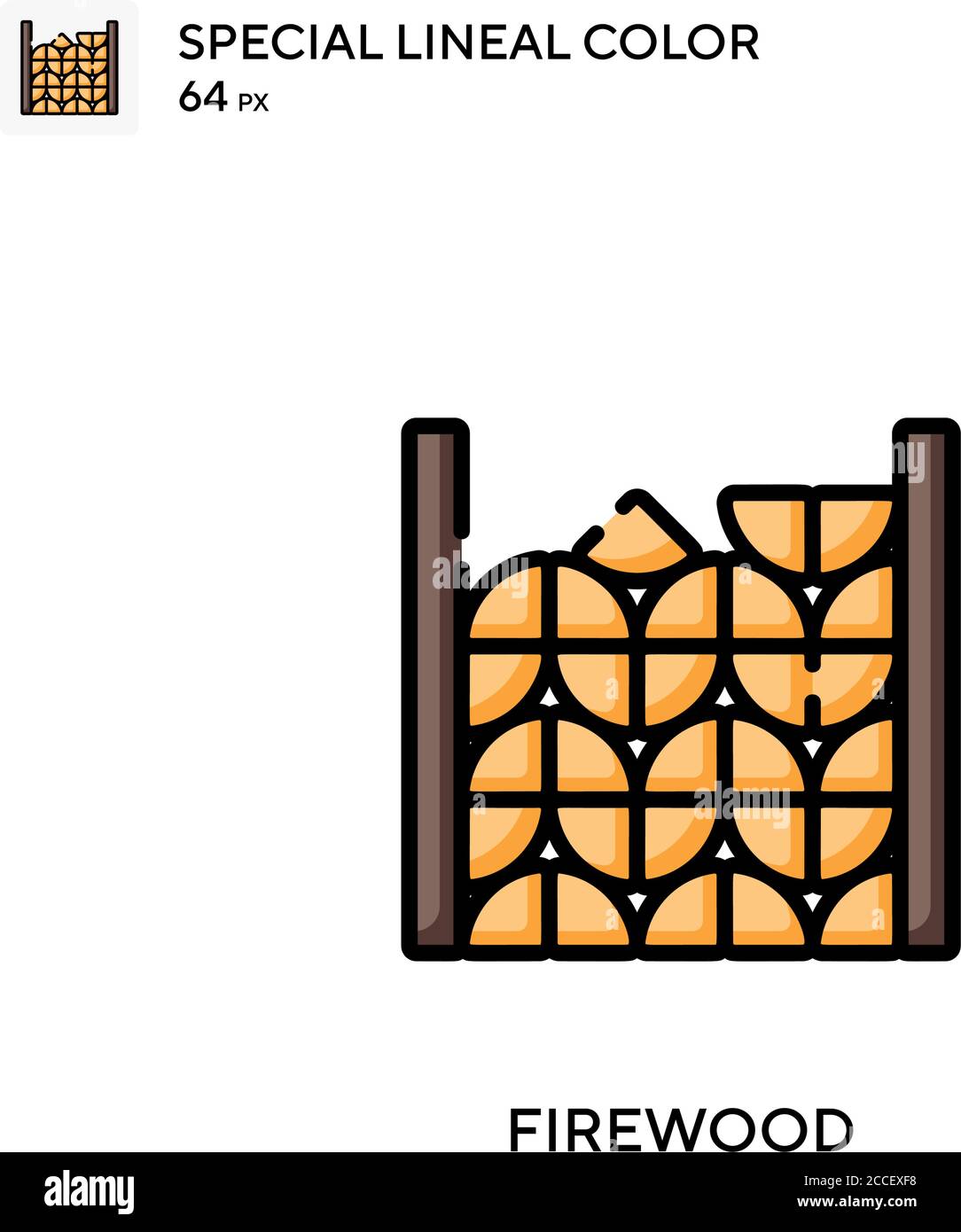 Firewood rack Stock Vector Images - Alamy