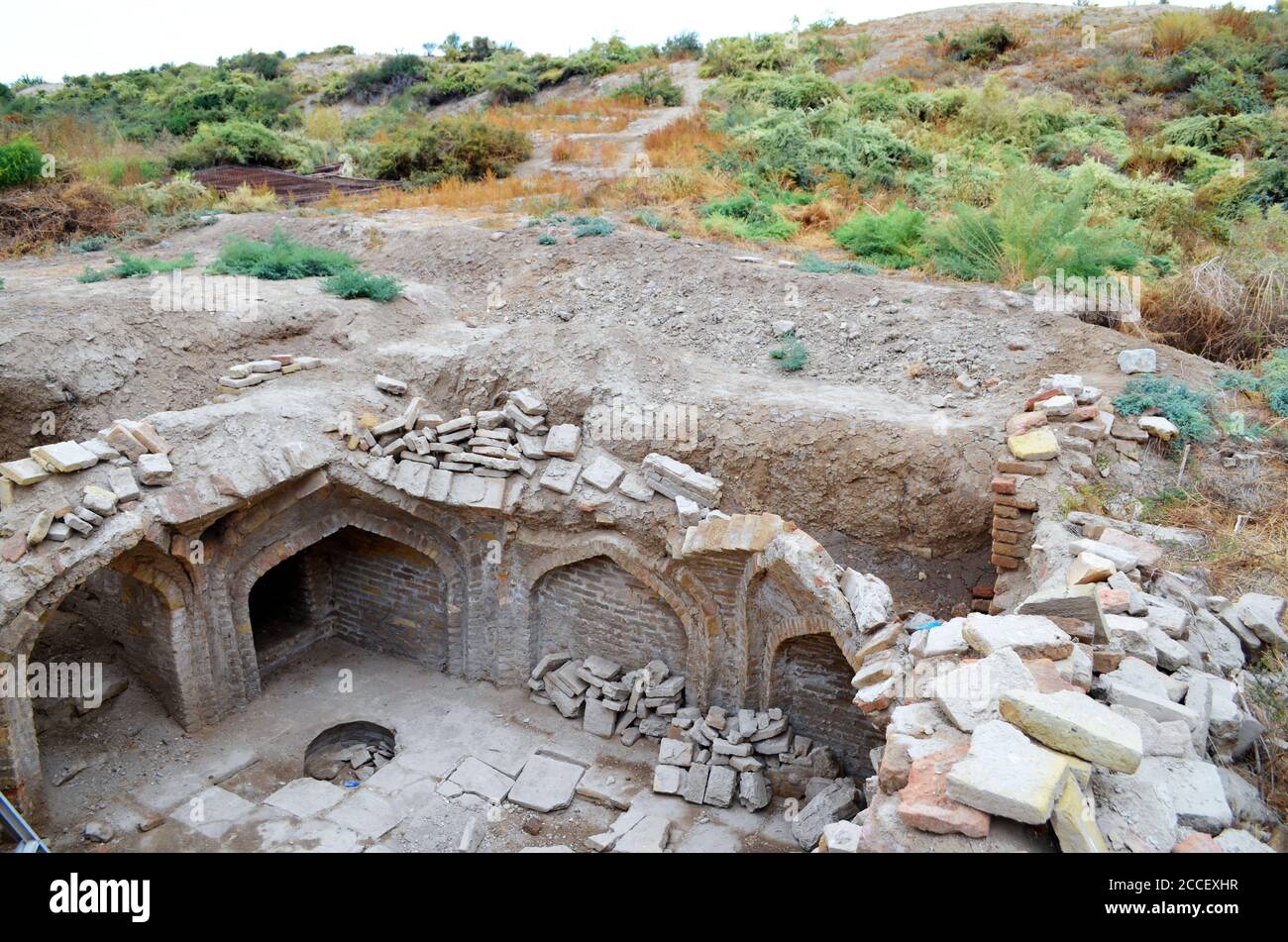 Armenia Mulim excavation near Dvin Ruins Stock Photo - Alamy