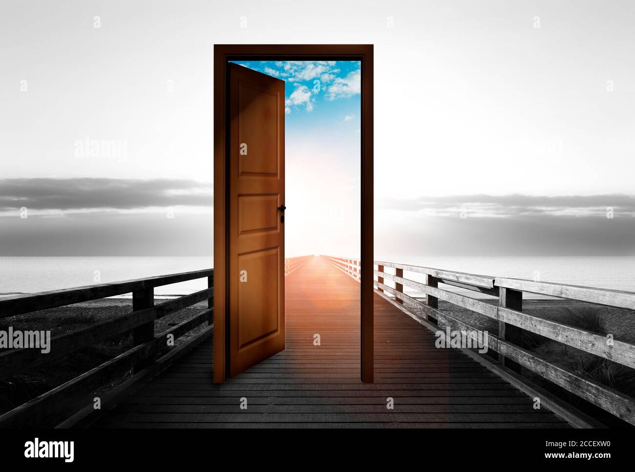 Door bridge hi-res stock photography and images - Alamy