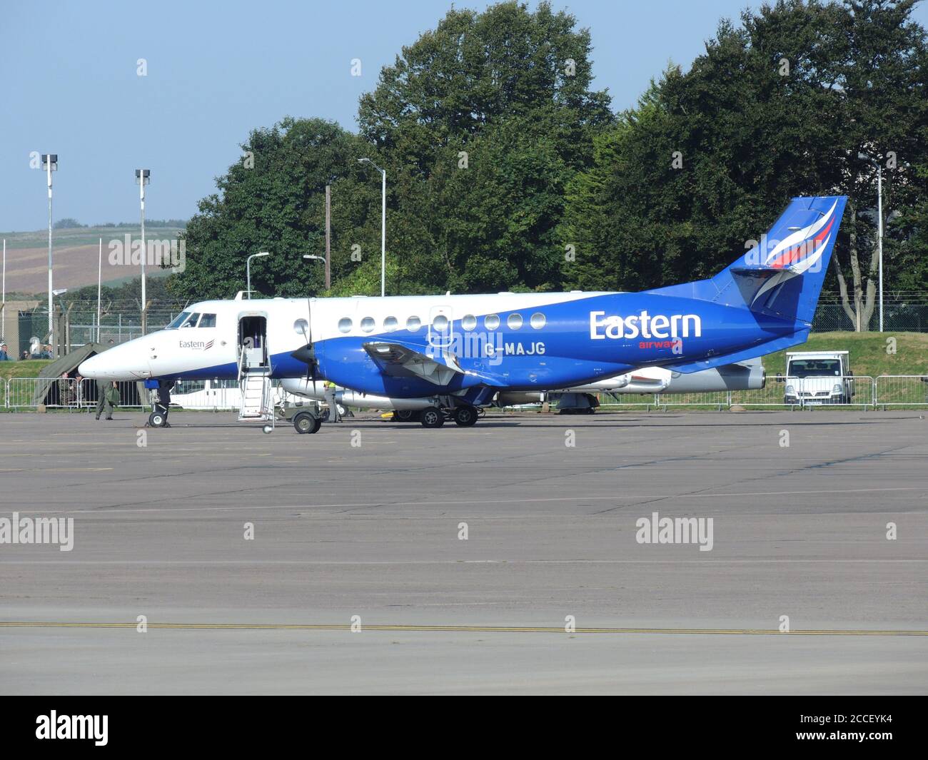 G-MAJG, a British Aerospace Jetstream 41 operated by Eastern Airways ...
