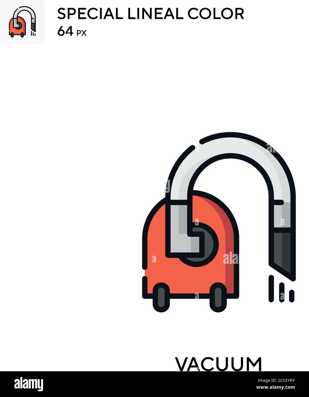 Vacuum Special lineal color icon. Illustration symbol design template ...