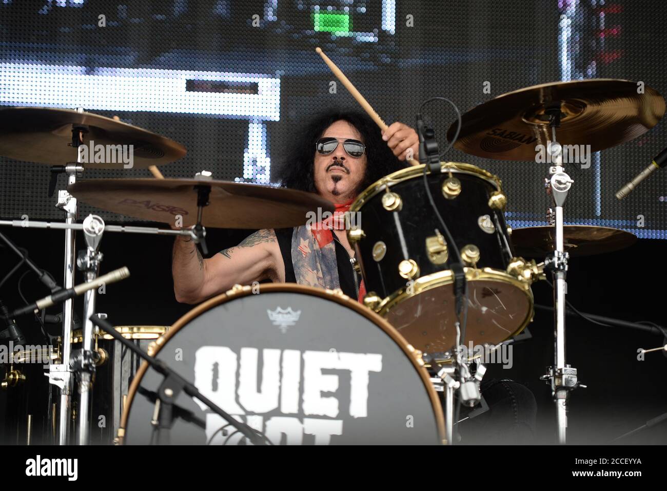 Frankie banali and quiet riot hi-res stock photography and images - Alamy