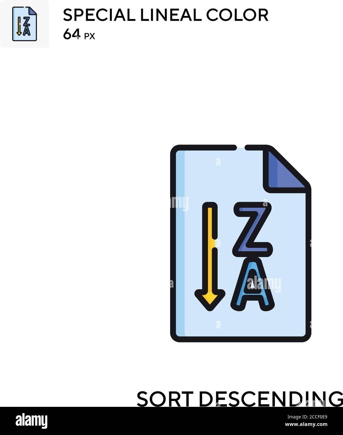 Sort Descending Icon