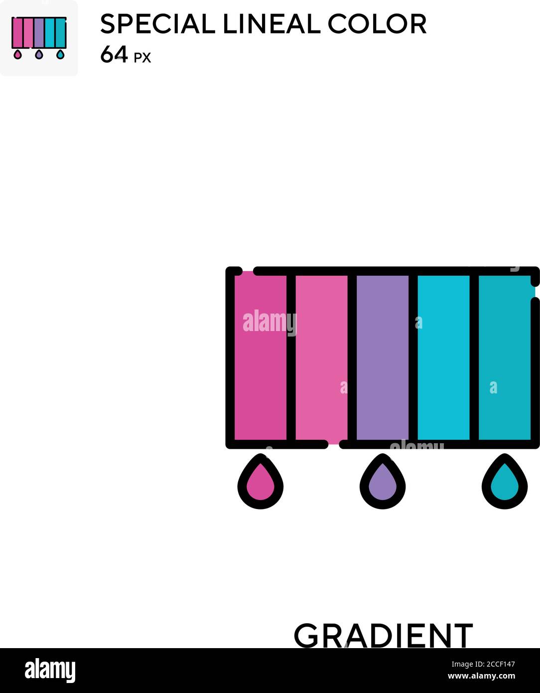 Gradient Special lineal color icon. Illustration symbol design template ...