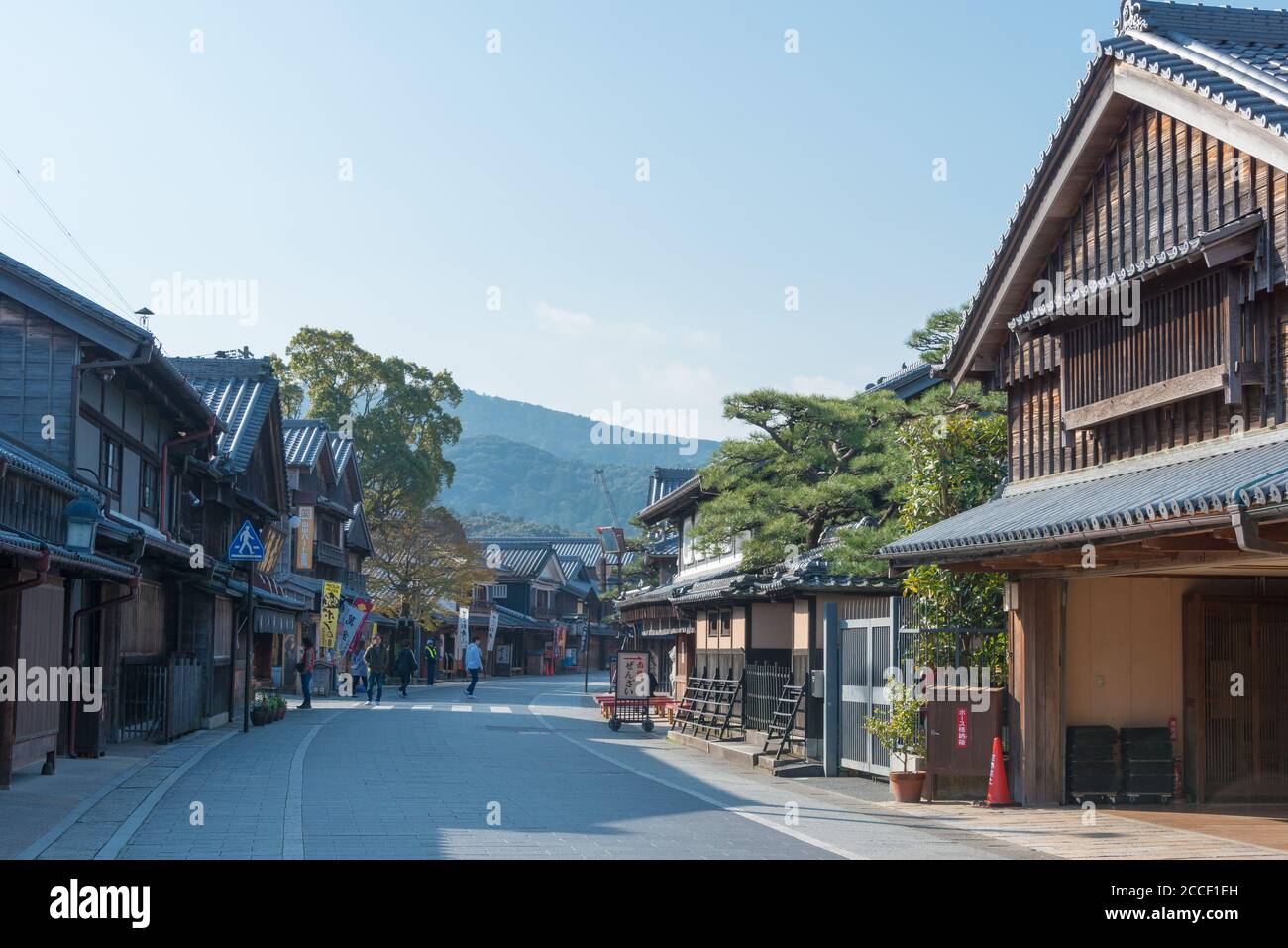 Mie, Japan - Oharaimachi in Ise, Mie, Japan. Oharaimachi is the ...