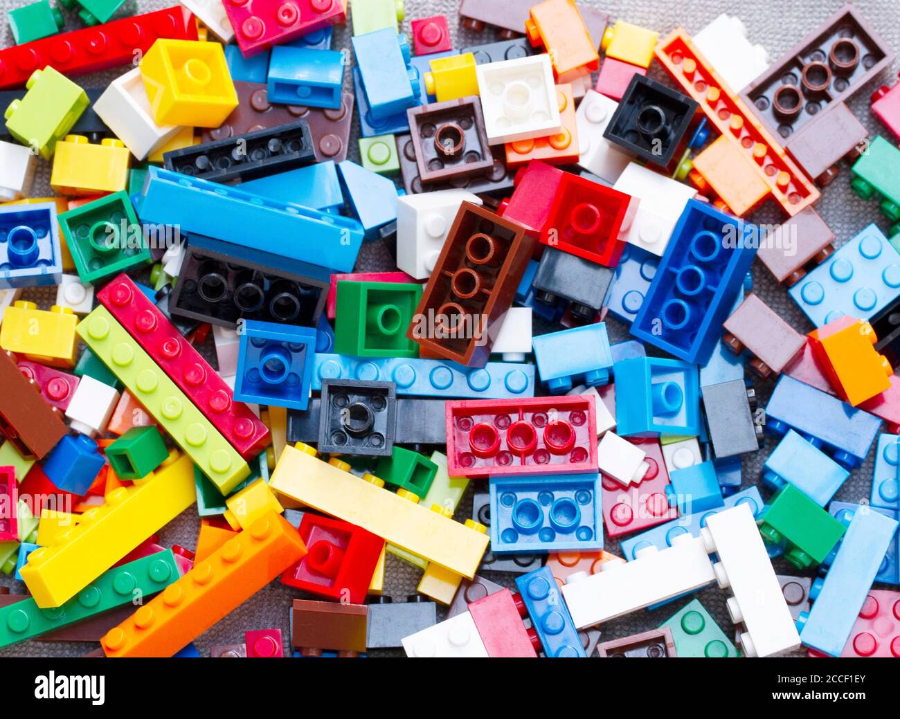 Lego brick pile hi-res stock photography and images - Alamy