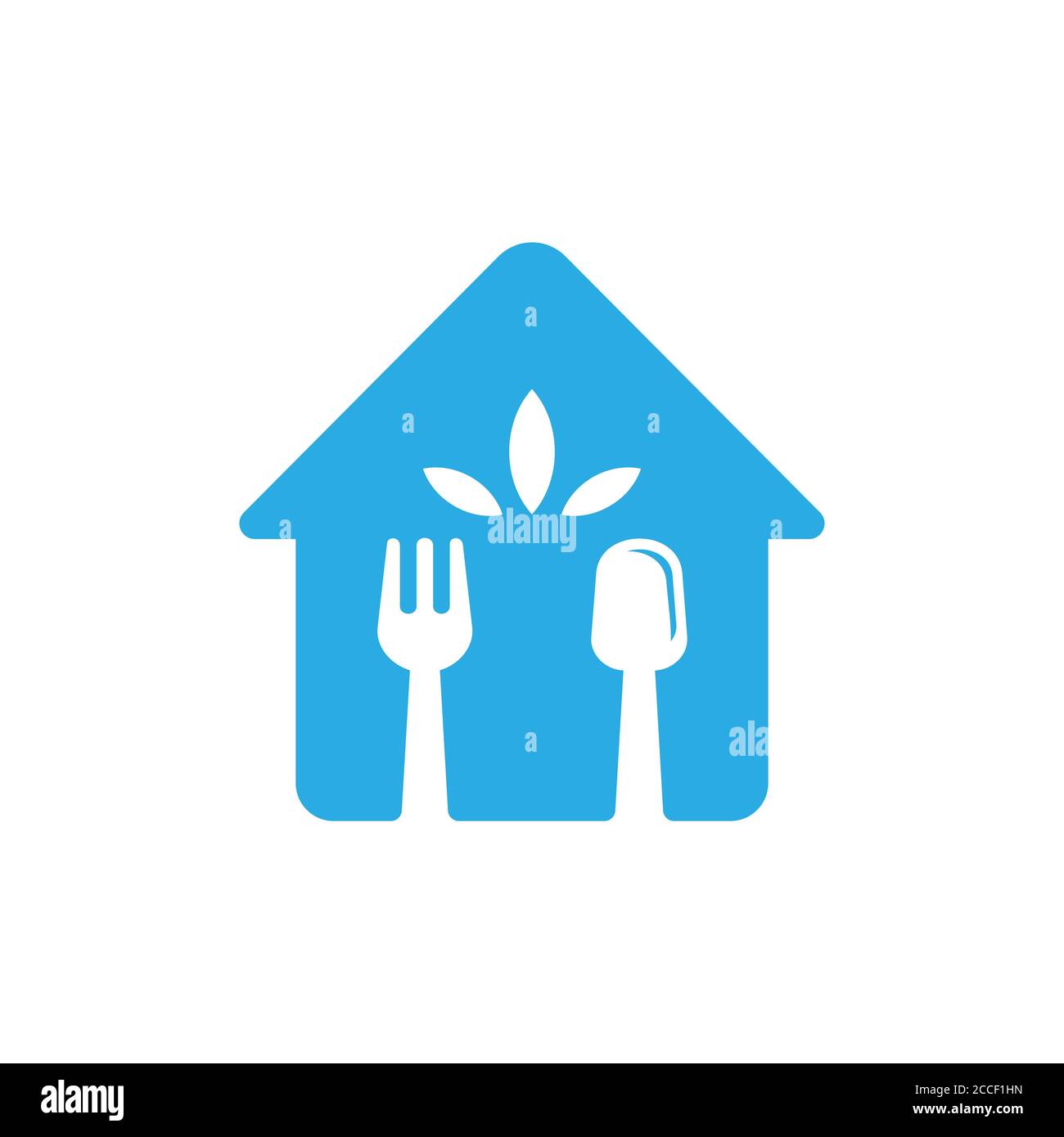 Spoon fork restaurant logo hi-res stock photography and images - Alamy