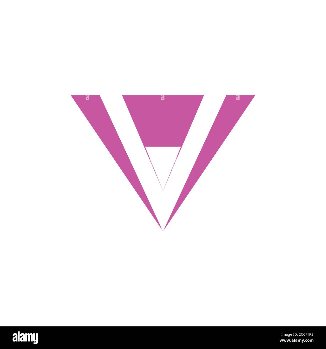 letter v simple geometric logo Stock Vector Image & Art - Alamy
