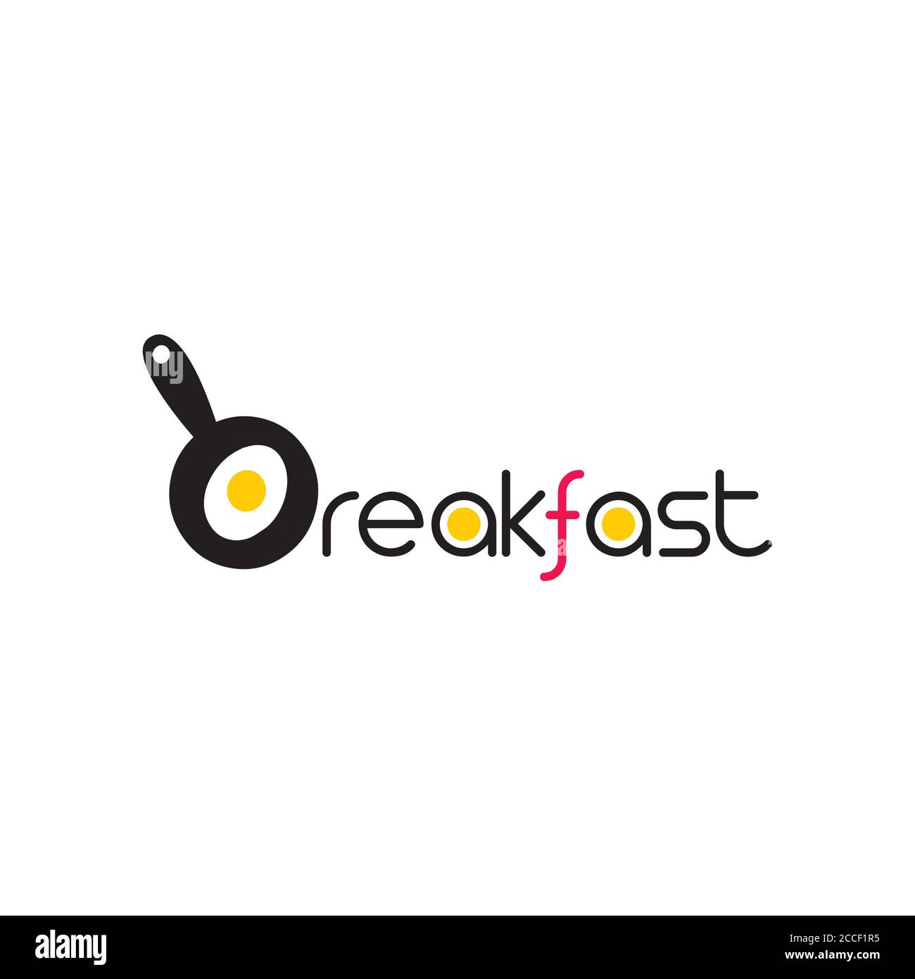 breakfast egg fried symbol vector Stock Vector Image & Art - Alamy