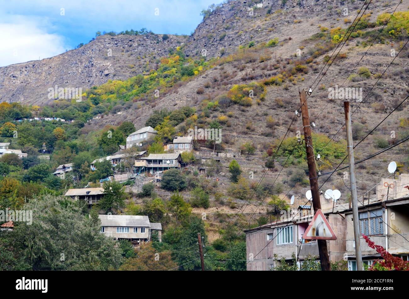 Armenia Town in Debed Canyon Stock Photo - Alamy