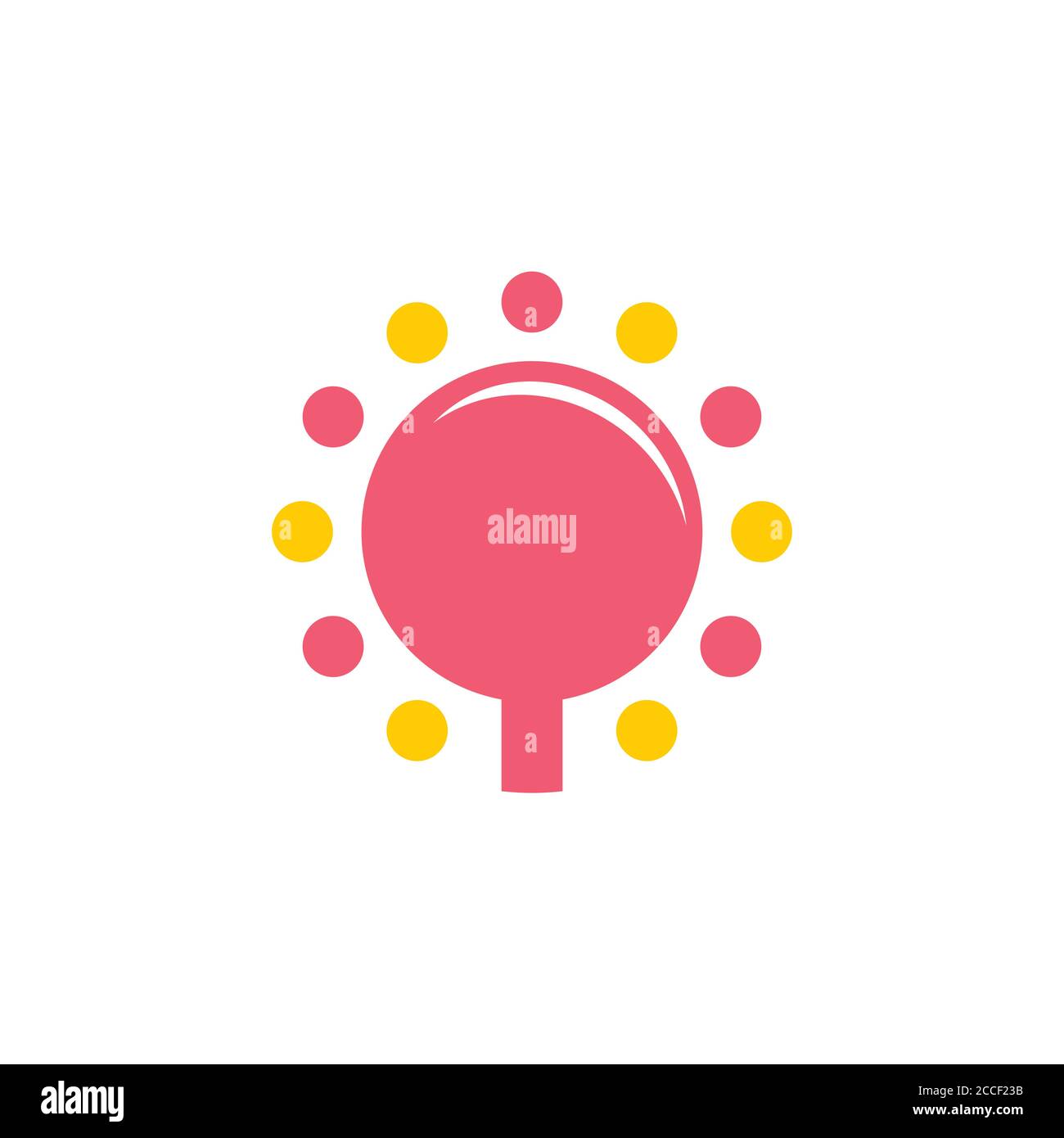 simple cute circle dots colorful logo vector Stock Vector Image & Art ...