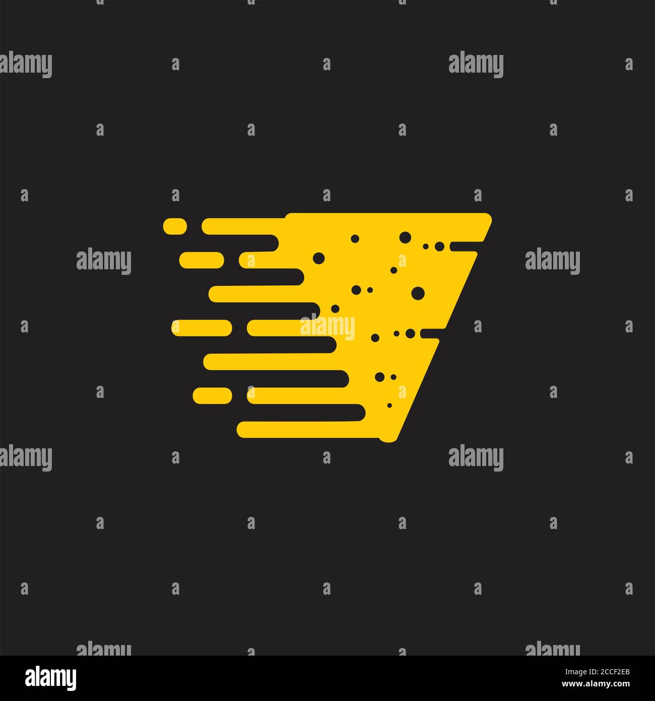 triangle motion fast logo vector Stock Vector Image & Art - Alamy