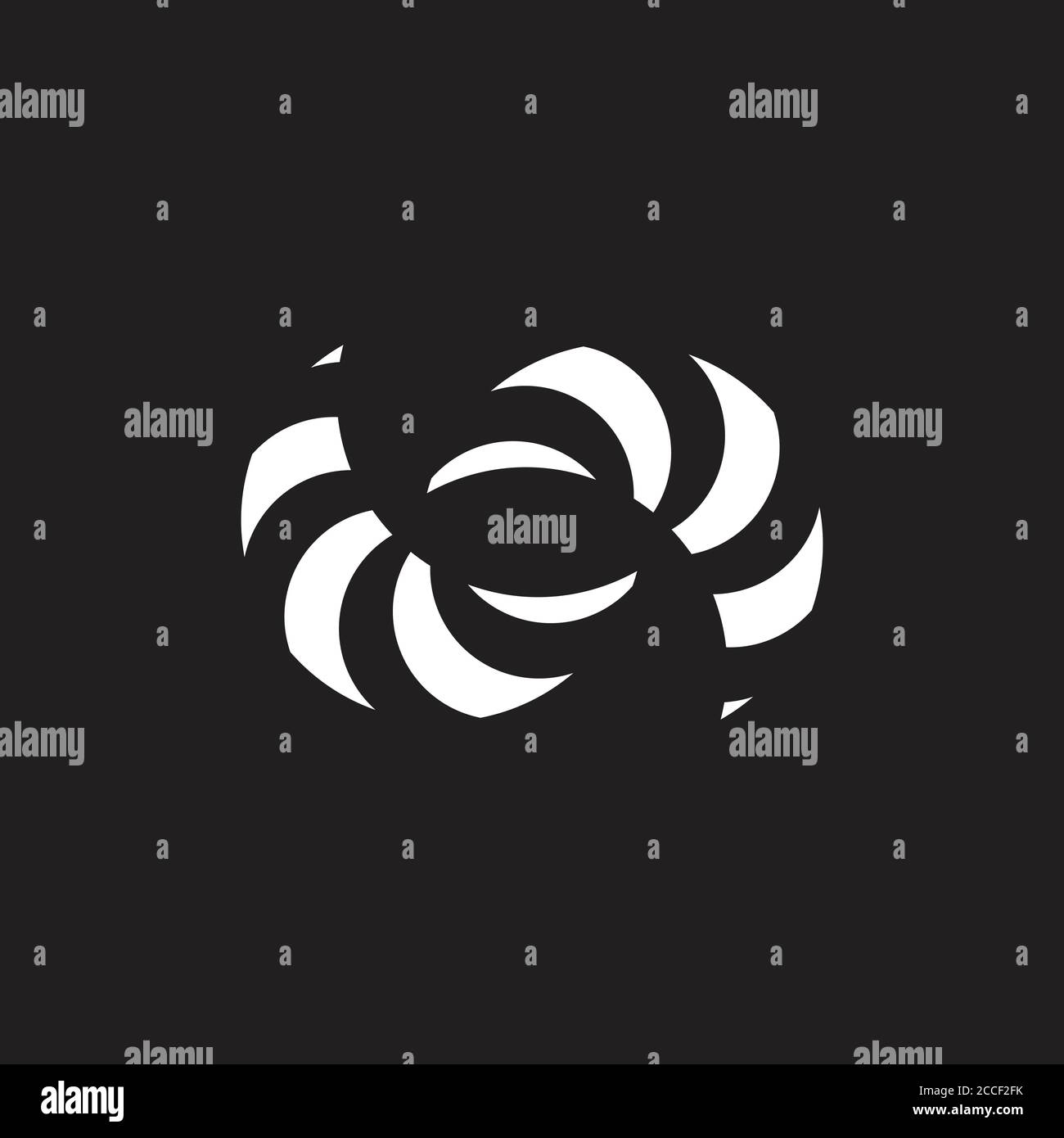 stripes motion vortex rotation design vector Stock Vector Image & Art ...