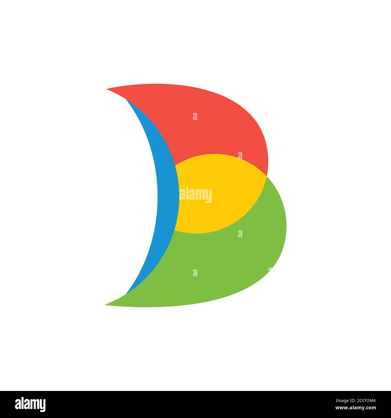 letter b simple curves logo vector Stock Vector Image & Art - Alamy