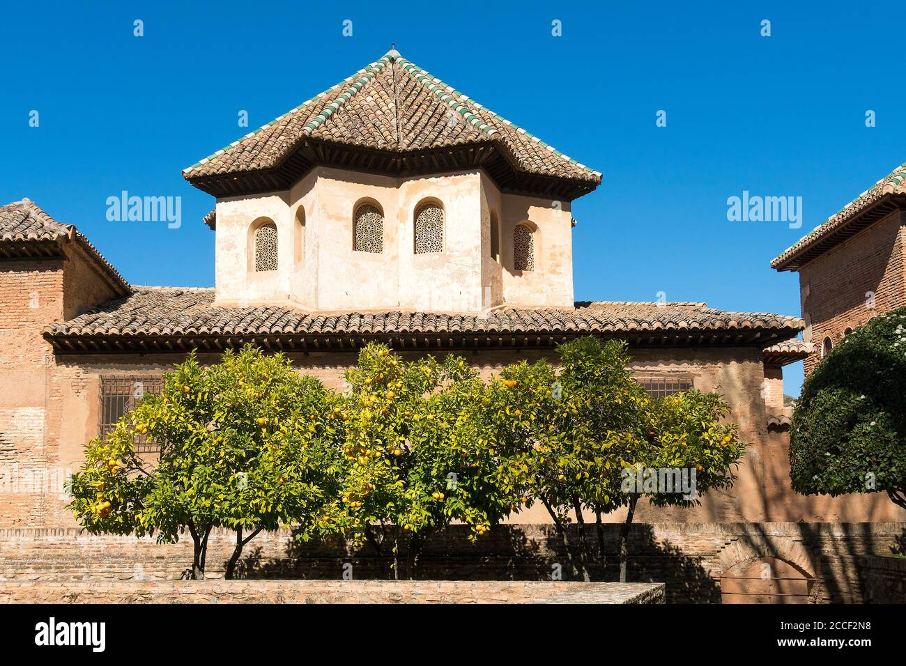 Spain, Granada, Alhambra, Partal, Palacio del Partal Stock Photo - Alamy