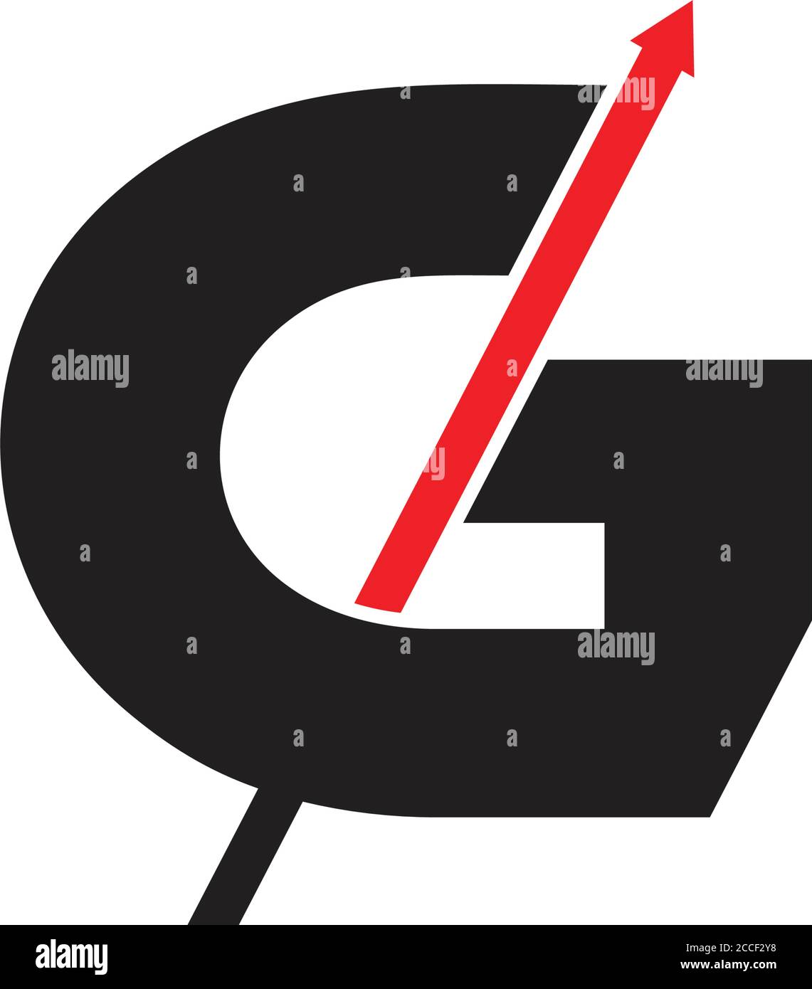 letter g slice motion arrow logo vector Stock Vector Image & Art - Alamy