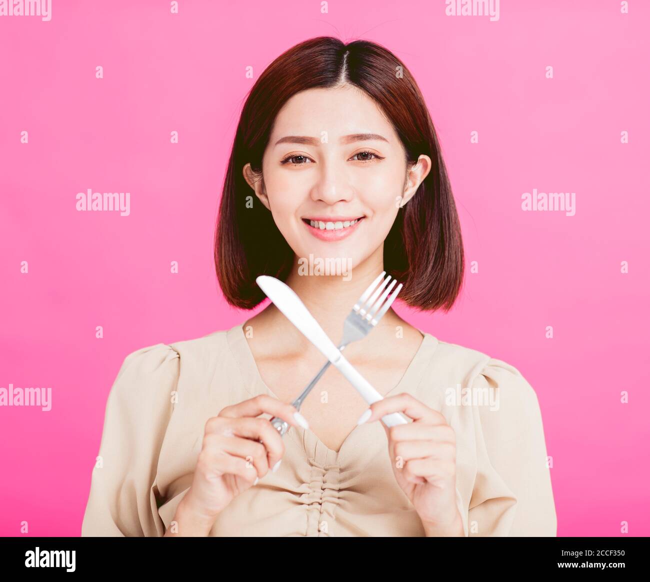 Happy fork hi-res stock photography and images - Alamy