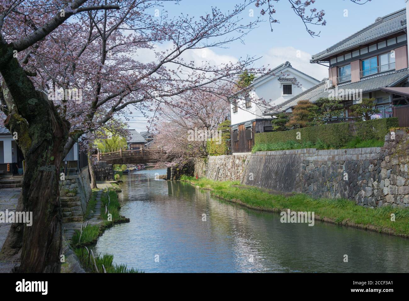 Shiga, Japan - Traditional architectures preservation district in ...