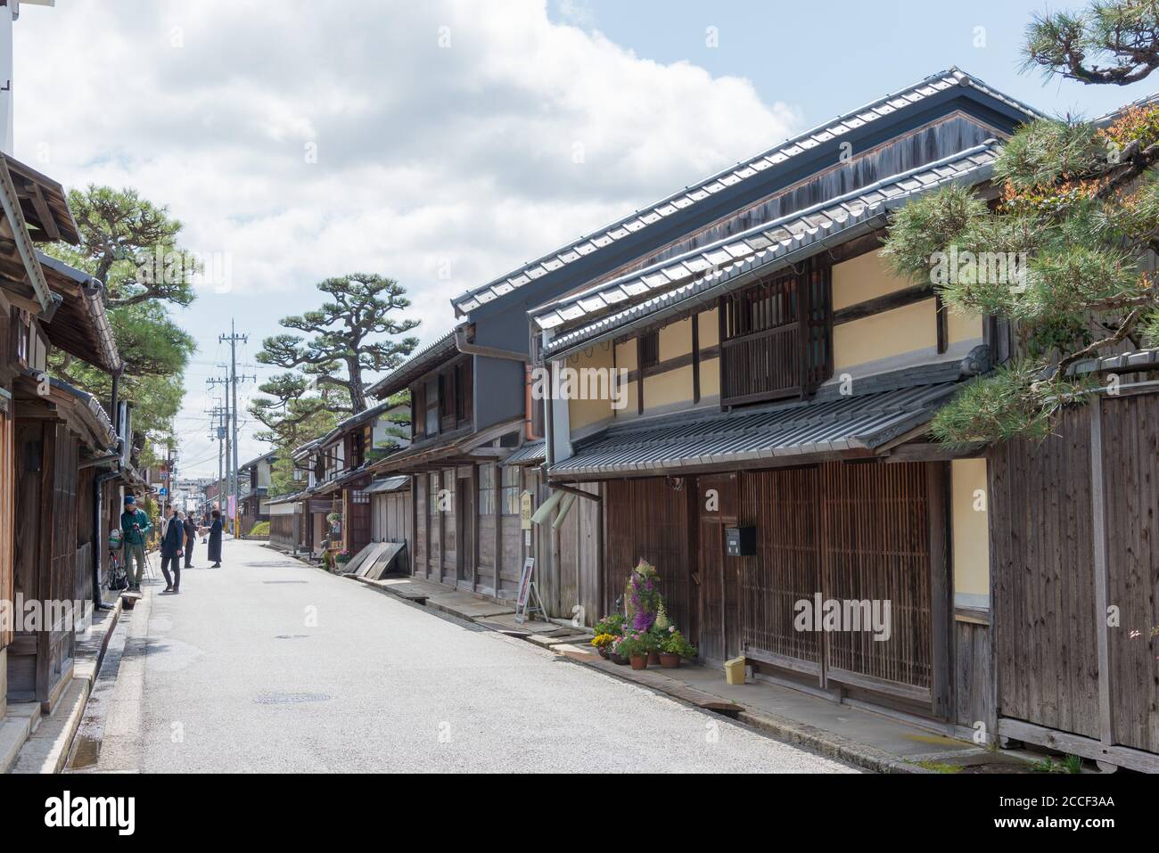 Shiga, Japan - Traditional architectures preservation district in ...