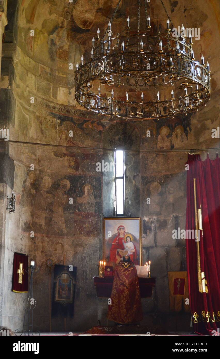 Armenia Inside Haghpat Monastery Stock Photo - Alamy