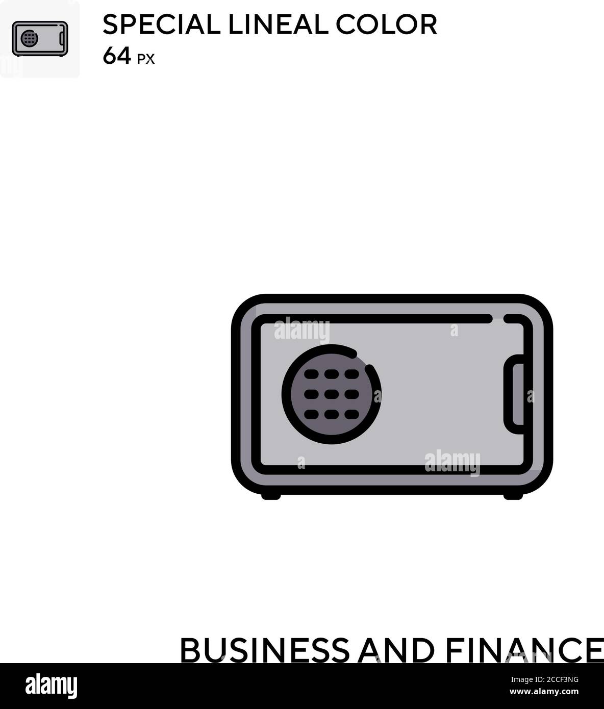 Business and finance Special lineal color icon. Illustration symbol ...
