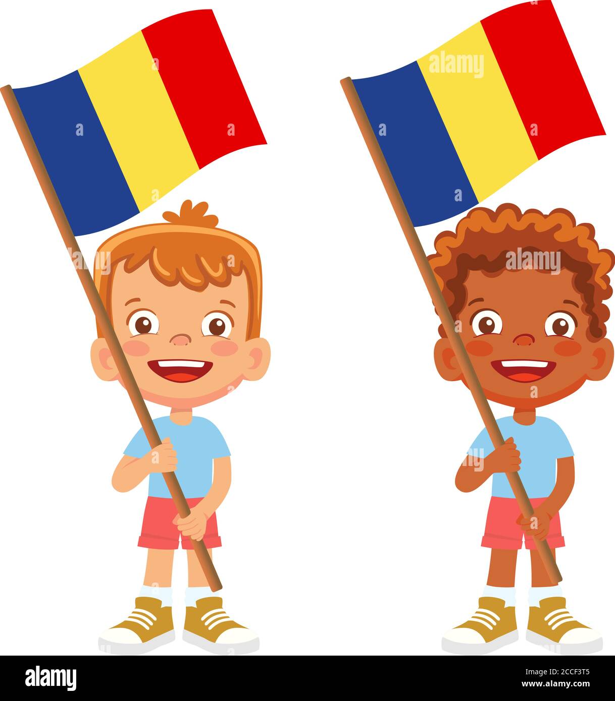 Romanian Flag Animated
