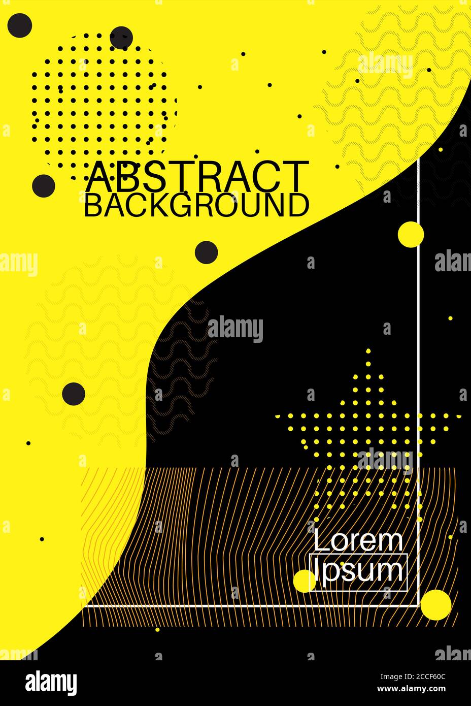 Book cover, poster or banner template design. Vector illustration ...