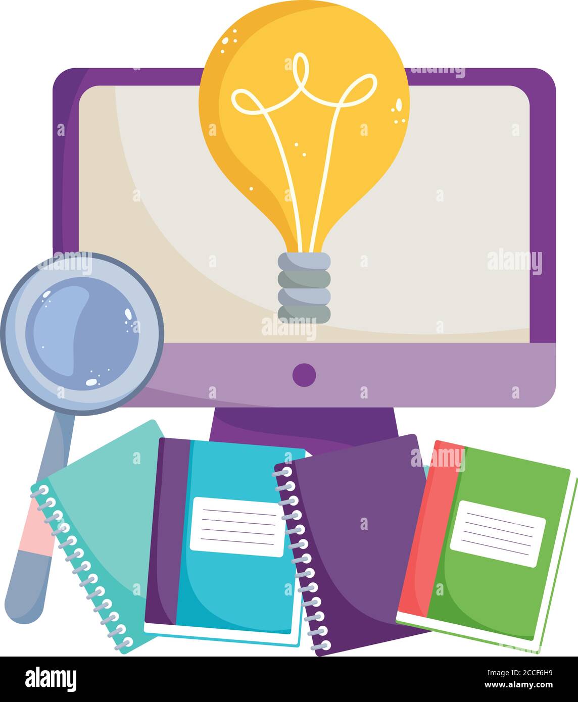 back to school, class computer online books elementary education ...