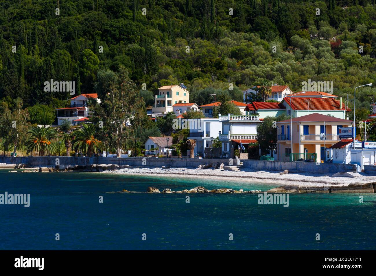Sami village on Kefalonia island in Greece Stock Photo - Alamy